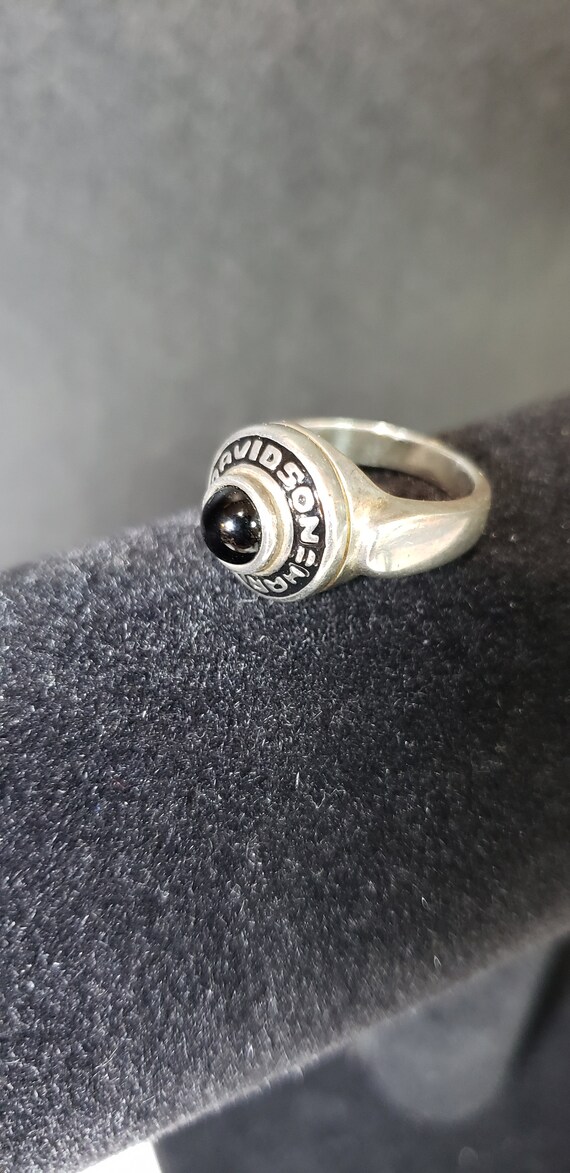 Vintage Woman's Harley Davidson Ring - Gem