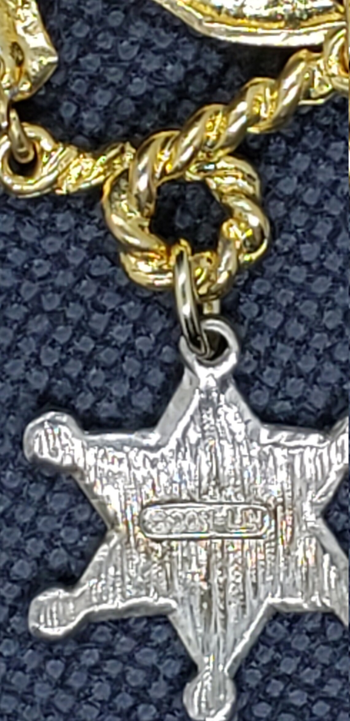 Don-lin Covered Sheriff Hat and Boot Brooch - Etsy