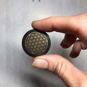 Shungite EMF Protection Stickers - Etsy