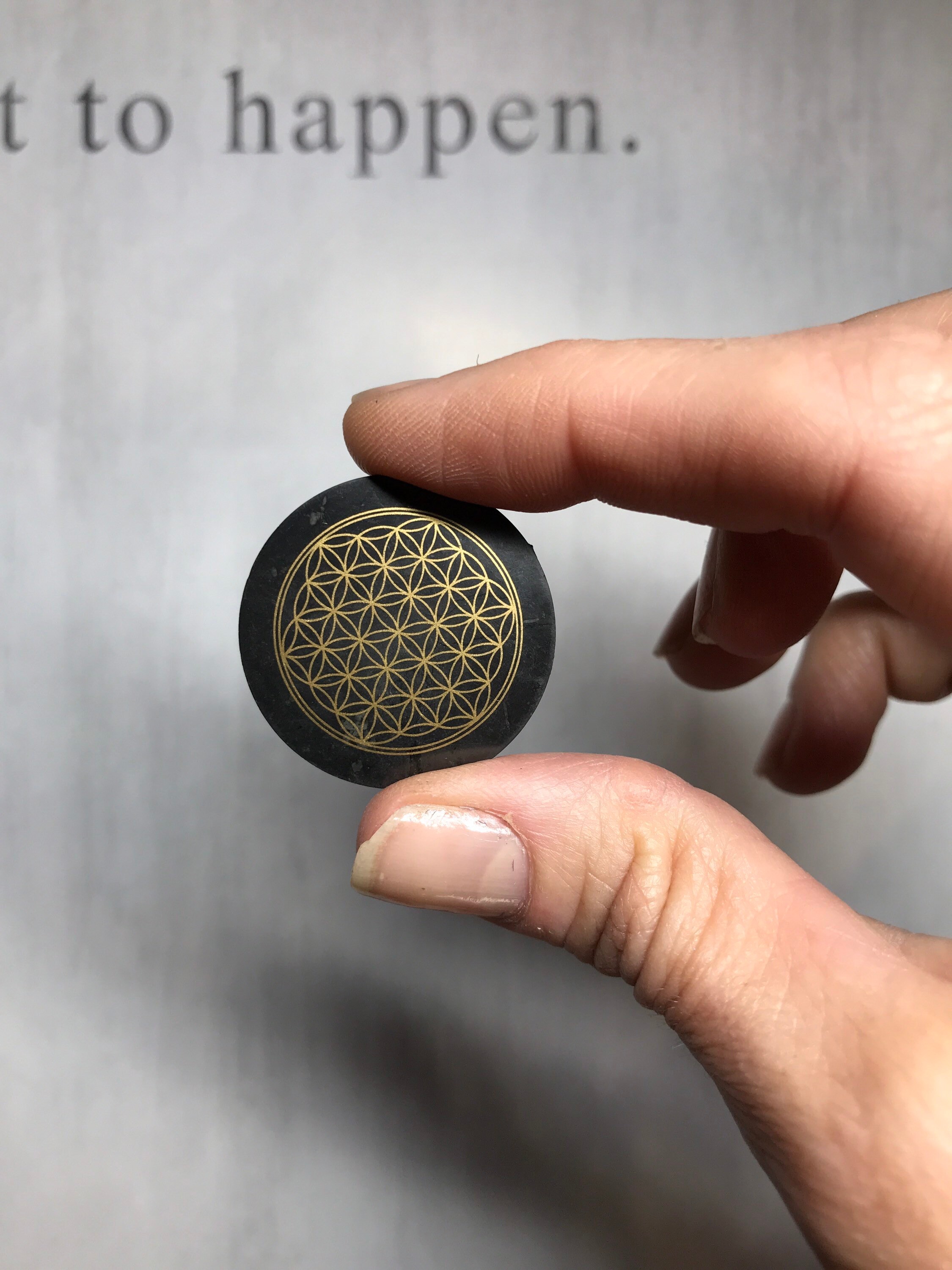 Shungite EMF Protection Stickers - Etsy