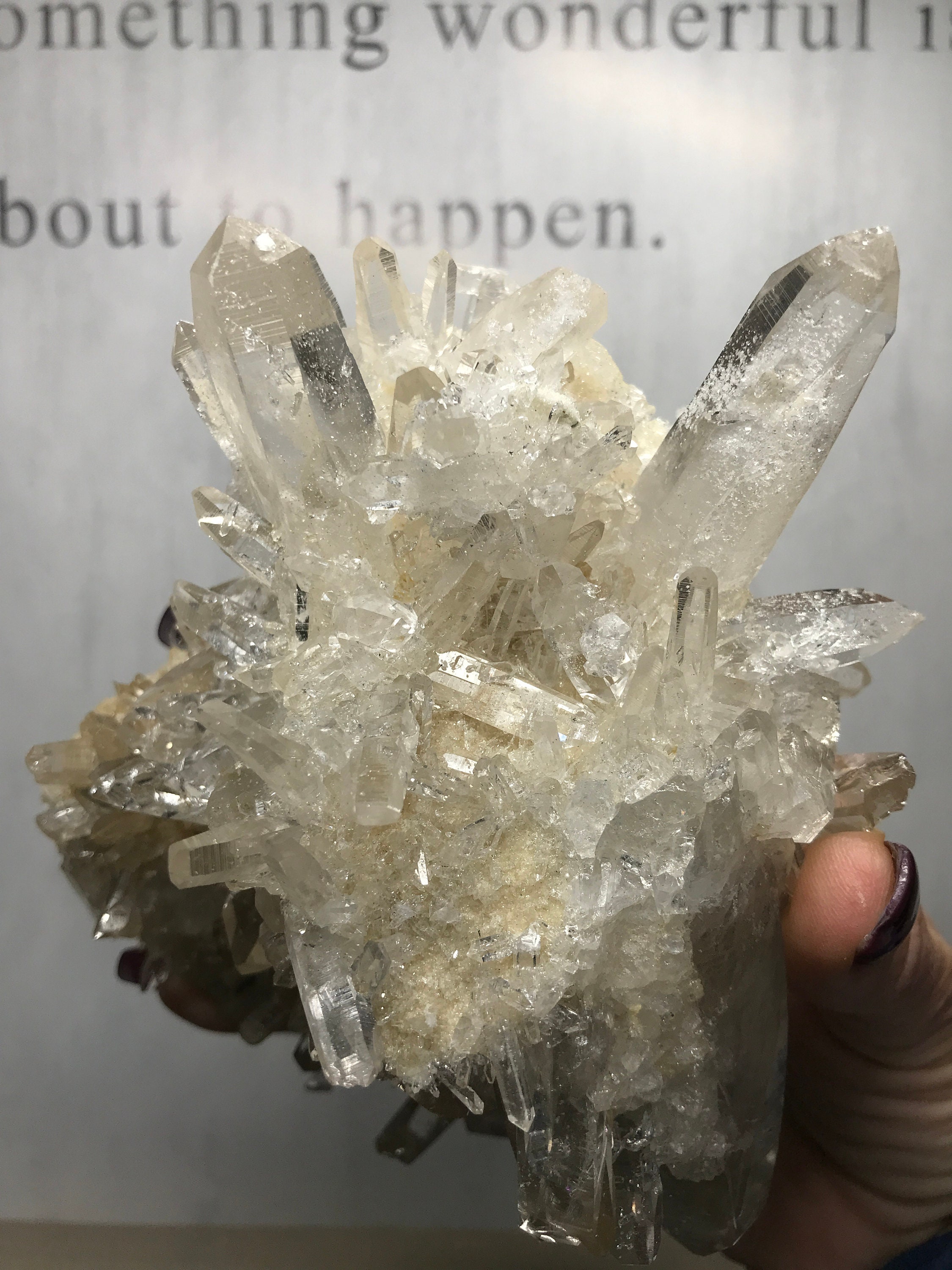 Himalayan Quartz Cluster - Etsy