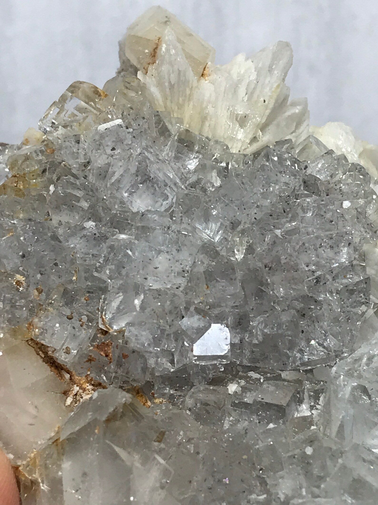 Stunning Flouite on Barite on Calite - Etsy