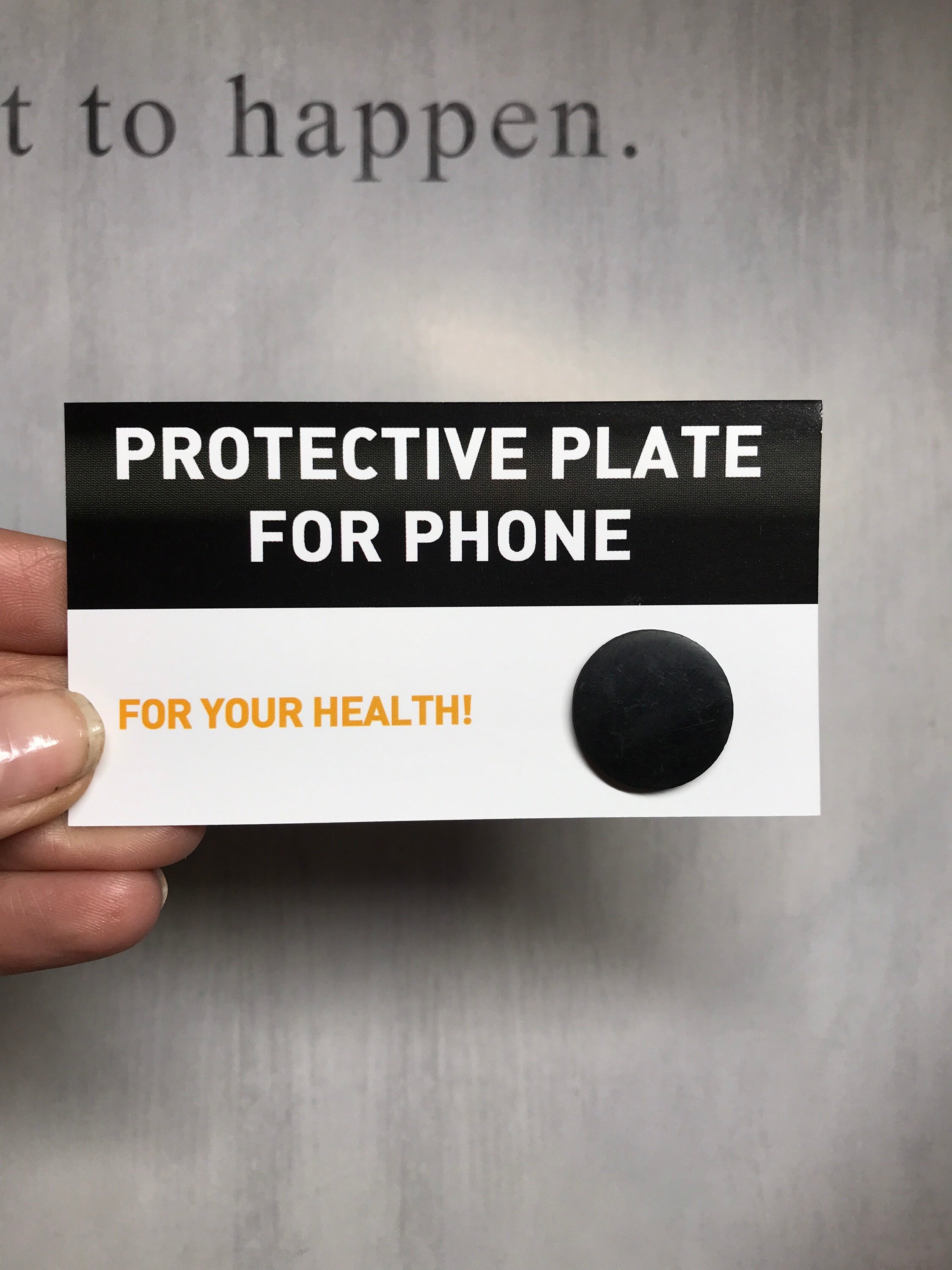 Shungite EMF Protection Stickers - Etsy