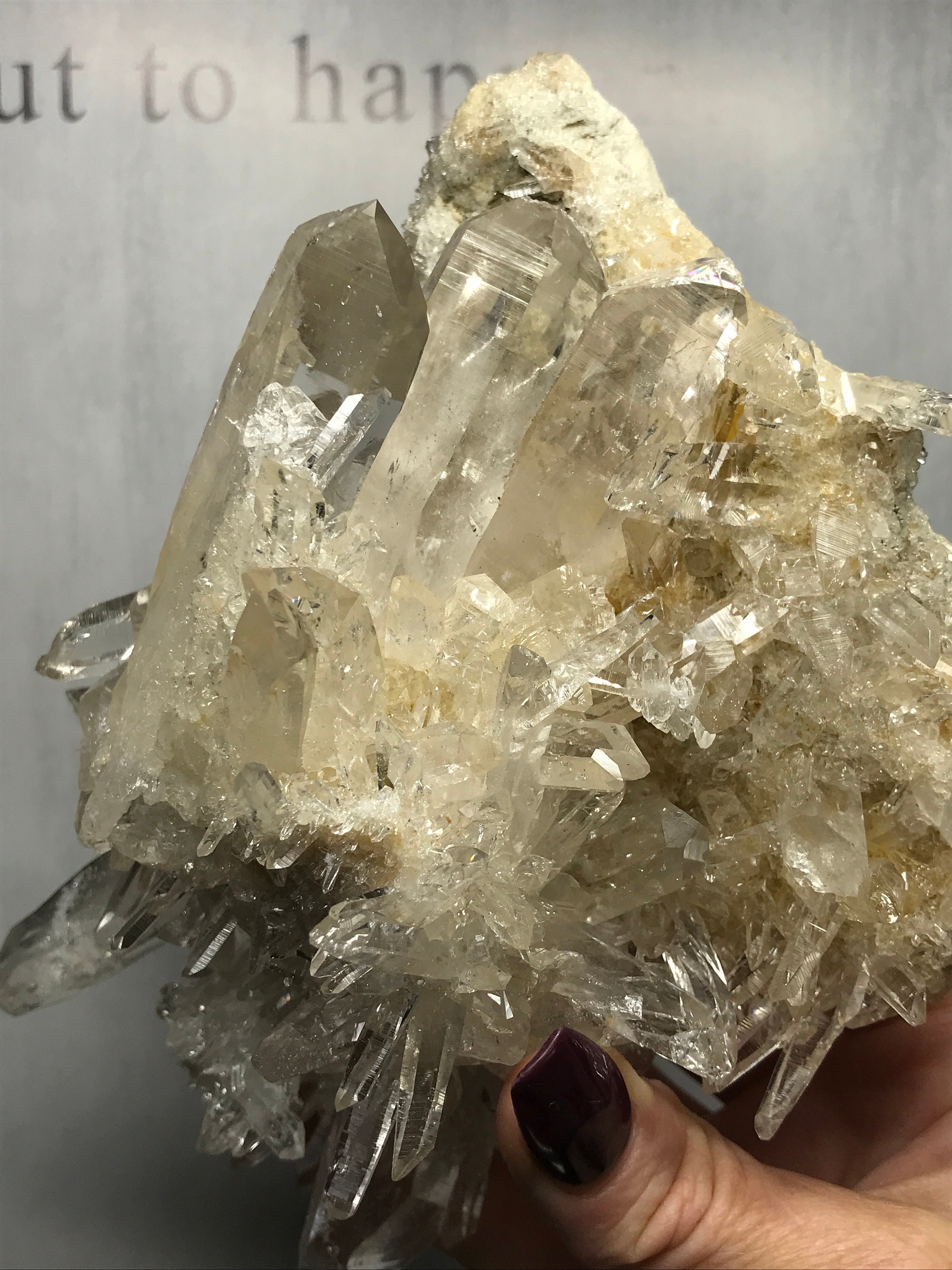 Himalayan Quartz Cluster - Etsy