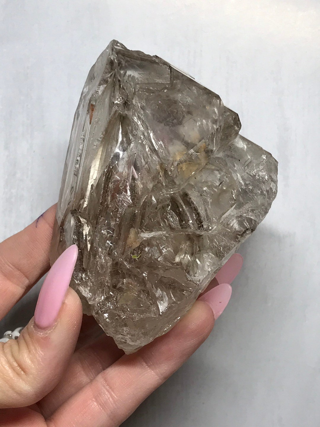 Smokey Elestial Quartz - Etsy