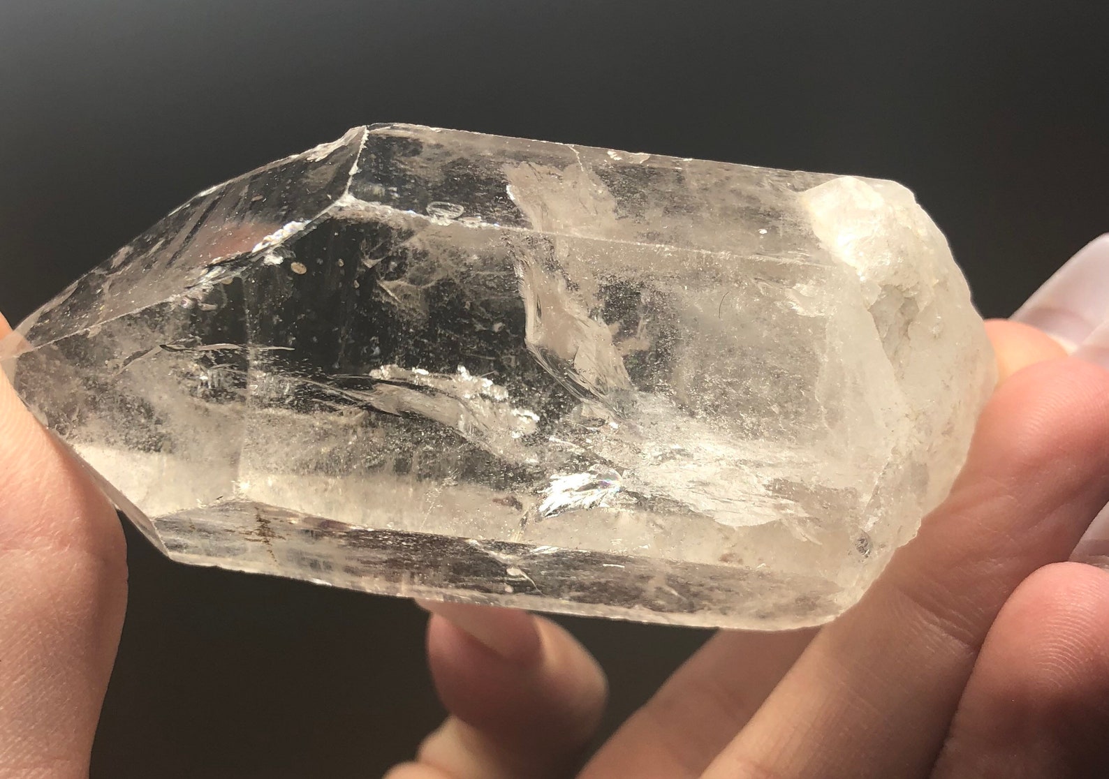 Clear Quartz Point - Etsy