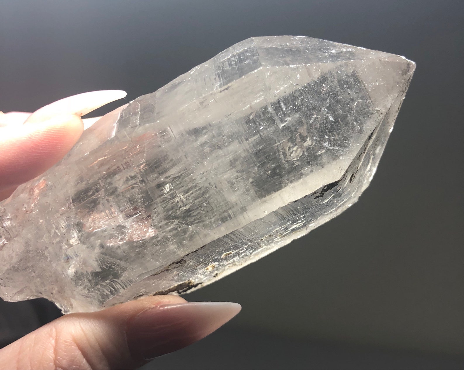 Clear Quartz Point - Etsy