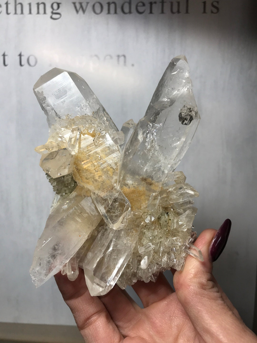 Himalayan Quartz Cluster - Etsy