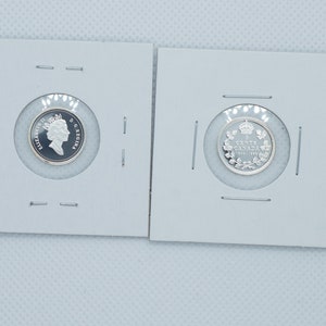 Coin Cufflinks -canada 90th Anniversary, Royal Canadian Mint- 5 Cent ...