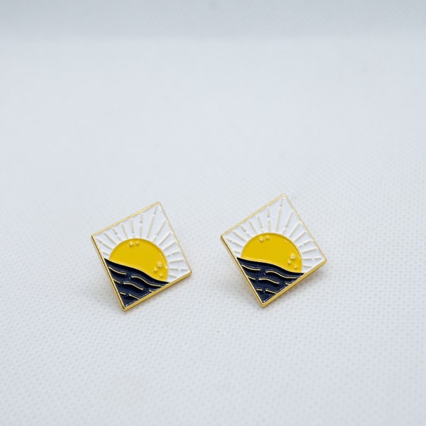 Sun Cufflinks - Etsy