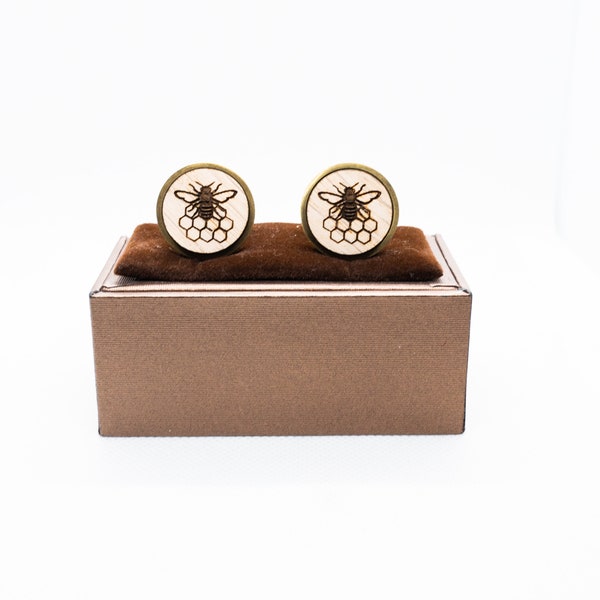 Bee Cufflinks - Etsy Canada