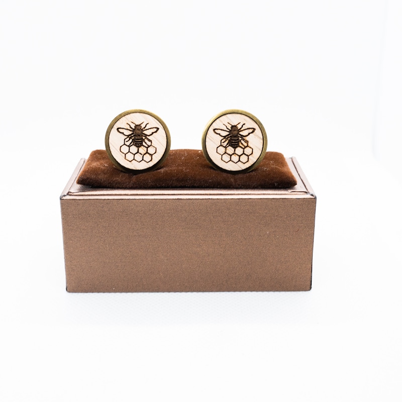 Bee Cufflinks - Etsy Canada