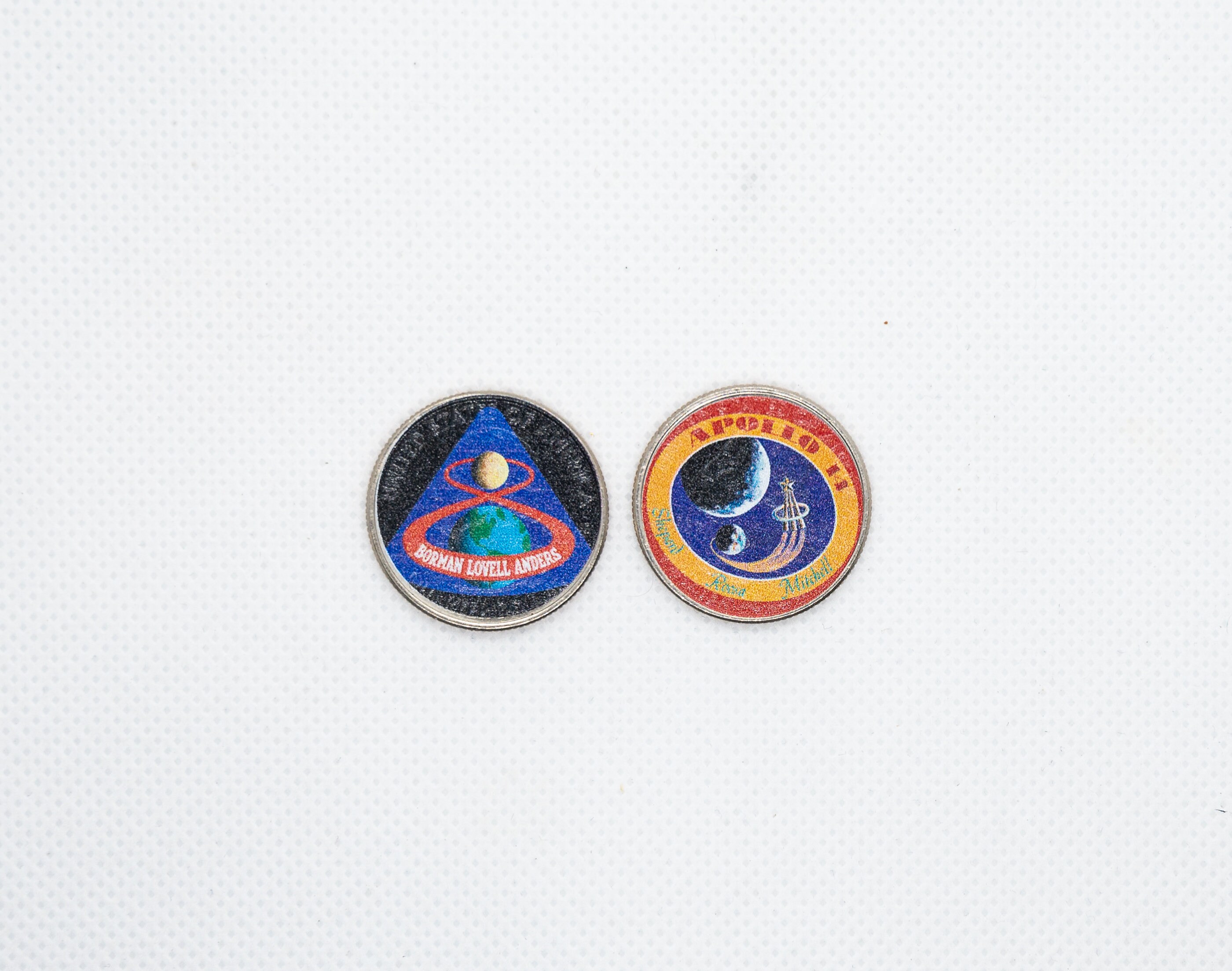 Coin Cufflinks Apollo Space Missions NASA United States 25 - Etsy Hong Kong