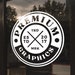 Customizable Circle Logo Window Decal / Your Company Name or Logo ...