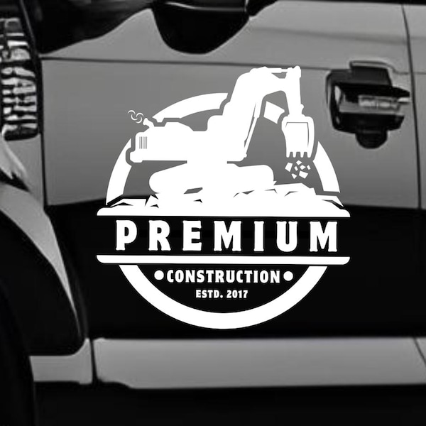 Construction Decals - Etsy