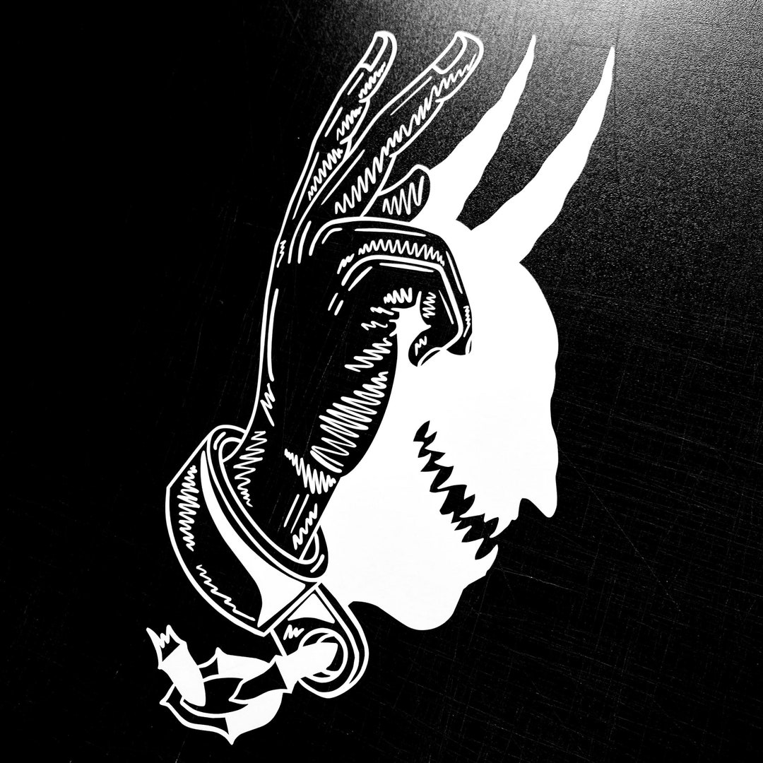 Cursed Hand Decal Sticker / Drawn by Hand / Window Body Windshield - Etsy