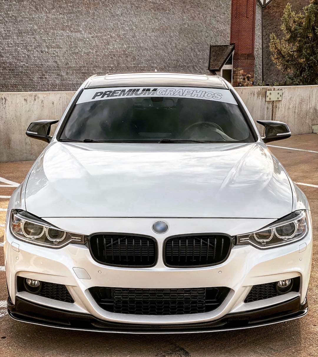 Custom Windshield Banner // Your Logo or Text Cut Out // Blank Banners ...