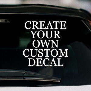 Fully Customizable Trucking Decal / Your Company Name or Logo Vinyl ...