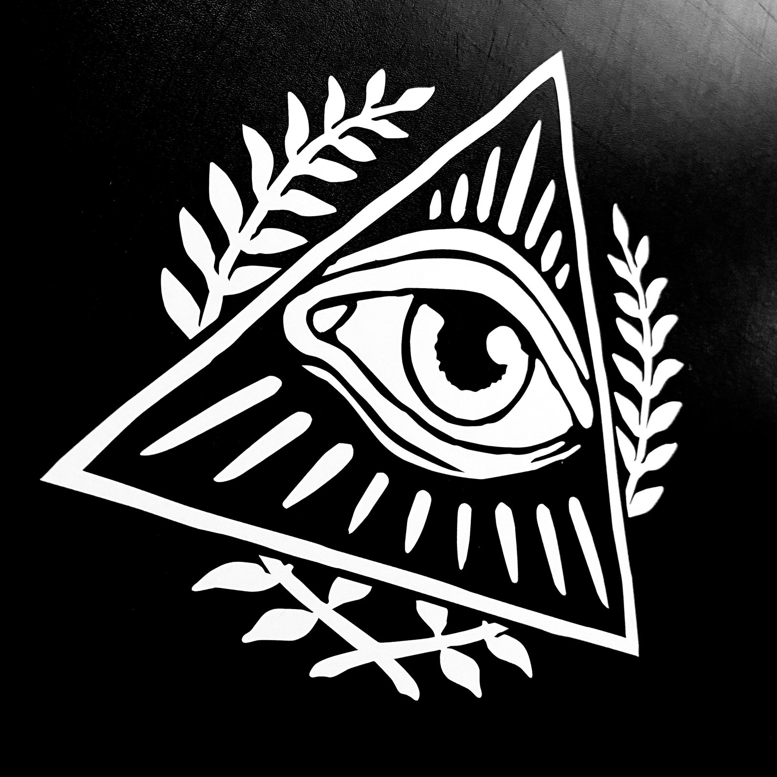 All Seeing Eye Decal Sticker / Drawn by Hand / Window Body - Etsy