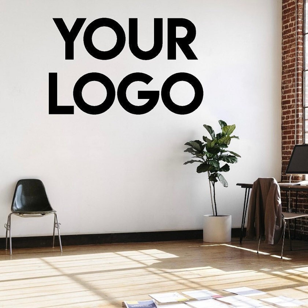 Custom Interior Wall Vinyl Decal / Your Business Logo / Personalized ...