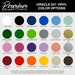 Customizable Circle Logo Window Decal / Your Company Name or Logo ...