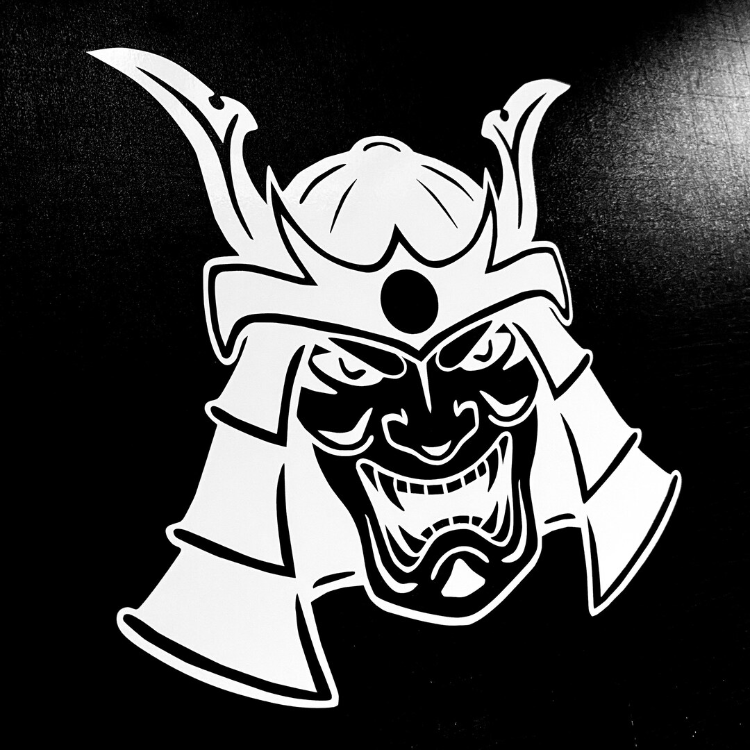 Samurai Japanese Decal Sticker / Drawn by Hand / Window Body Windshield ...