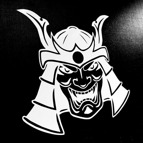 Samurai Japanese Decal Sticker / Drawn by Hand / Window Body | Etsy