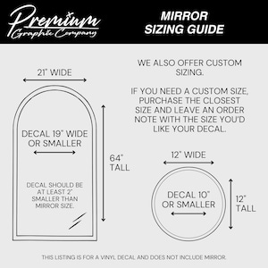 Welcome to the Wedding of Mirror Decal / Customizable Design Mirror ...