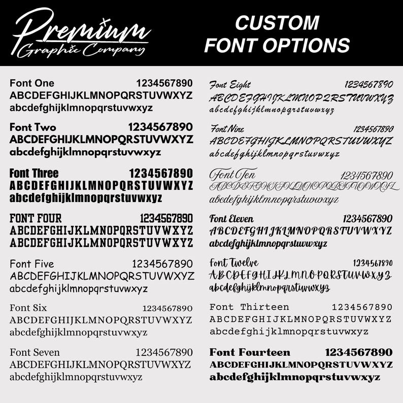 Custom Vinyl Decals / Choose Font, Color, Size / Personalized Lettering ...