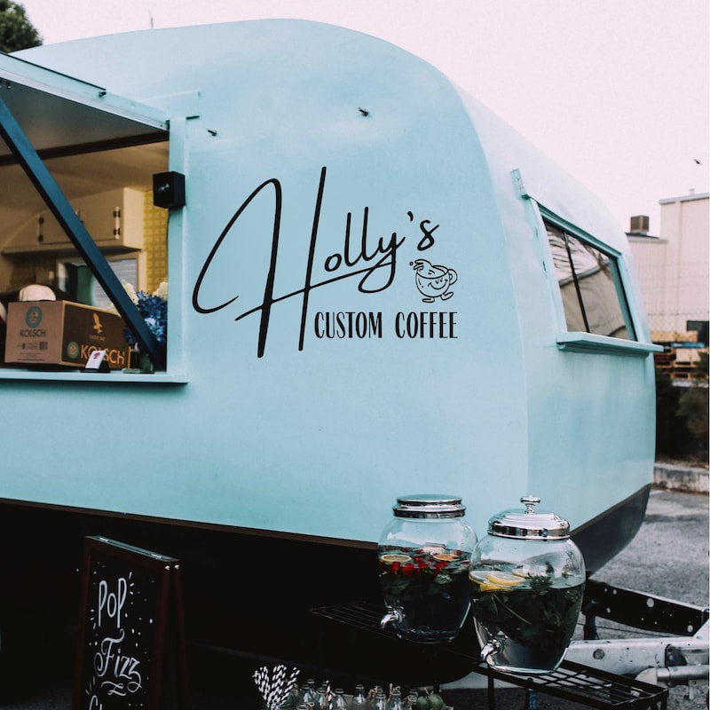 Custom Decal Food Trailer - Etsy
