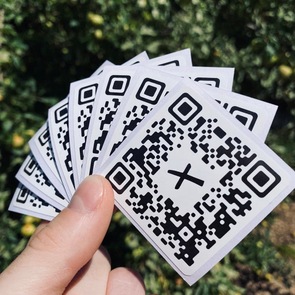 Qr Code Glass - Etsy