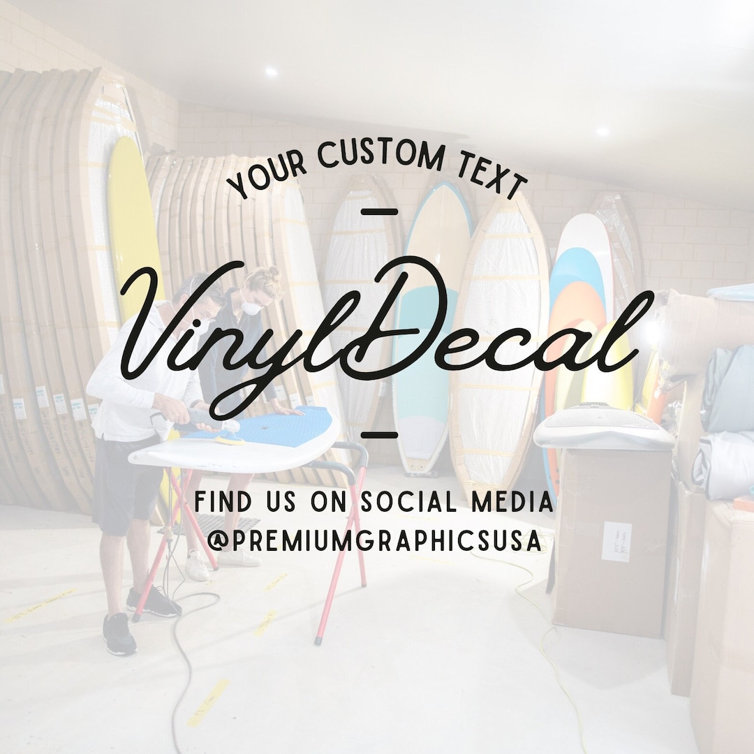 Customizable Store Front Window Decal / Personalized Company Name or ...