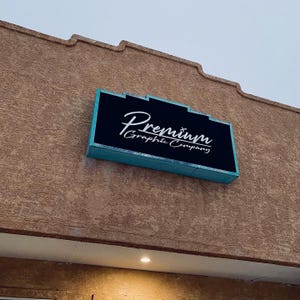 Customizable Western Style Window Decal / Your Company Name or Logo ...