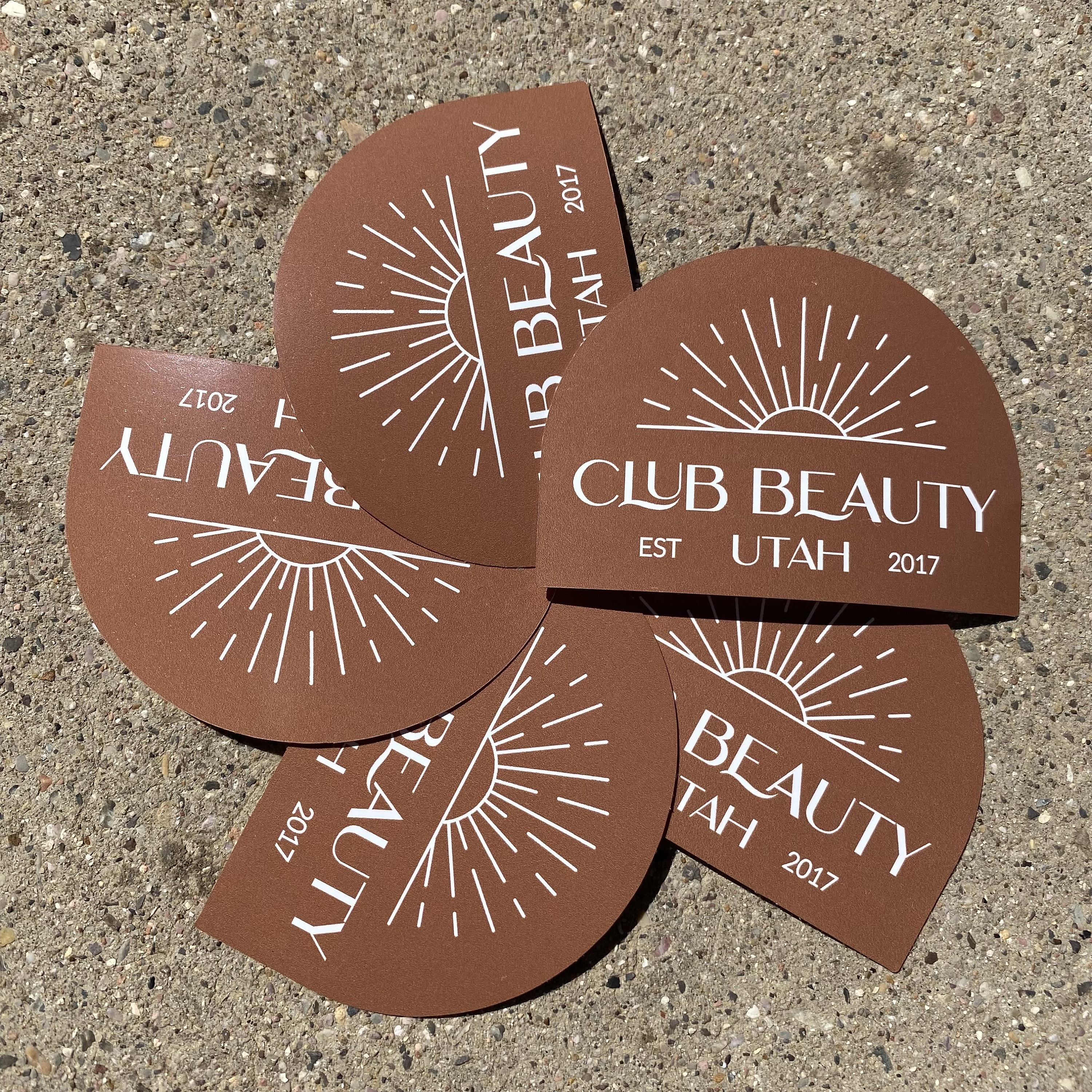 Full Color Stickers No Minimum / Your Logo or Artwork / Sticks to Glass ...