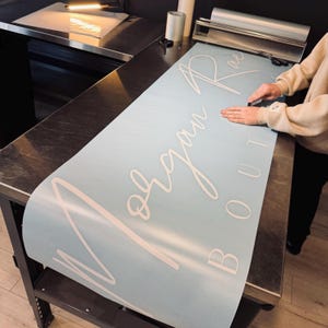 Custom Door Decal / Your Text and or Business Logo - Etsy