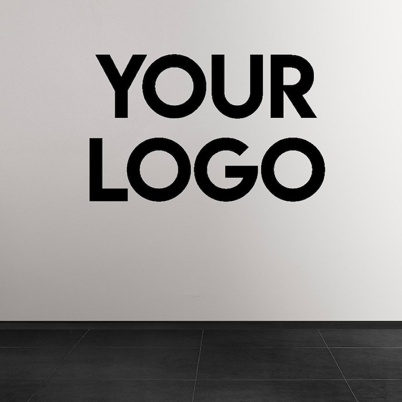 Custom Interior Wall Vinyl Decal / Your Business Logo / Oracle - Etsy