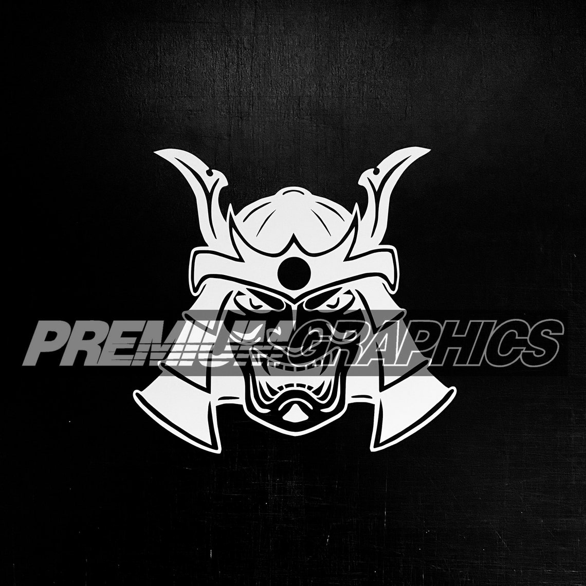 Samurai Japanese Decal Sticker / Drawn by Hand / Window Body - Etsy