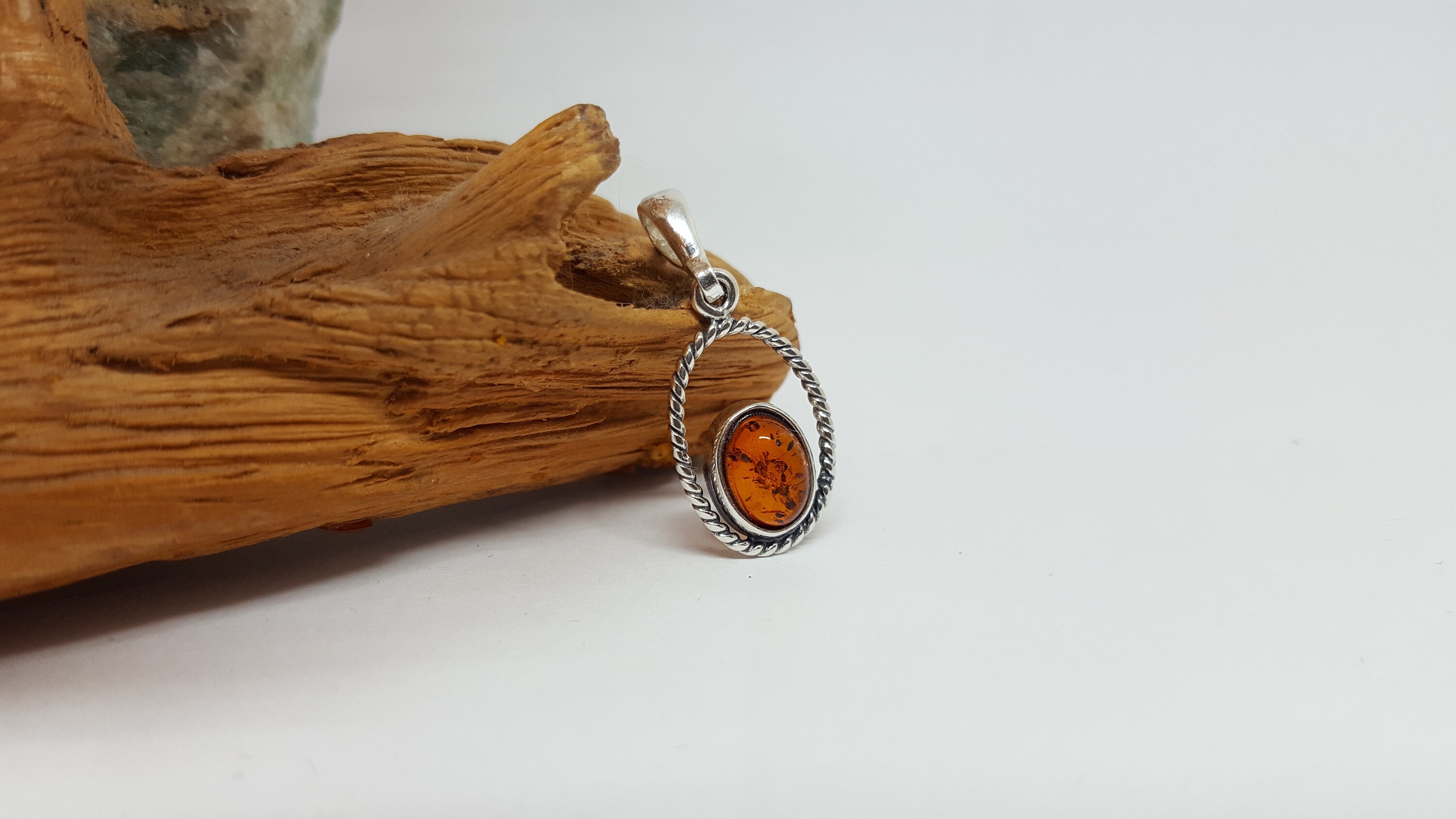 Small Amber Pendant, Oval Amber Necklace, Round Amber Pendant, Oval ...