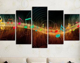Music wall decor | Etsy