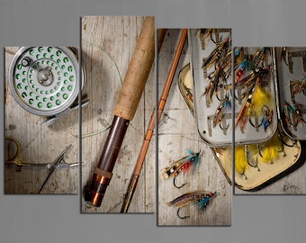 Fly fishing decor | Etsy