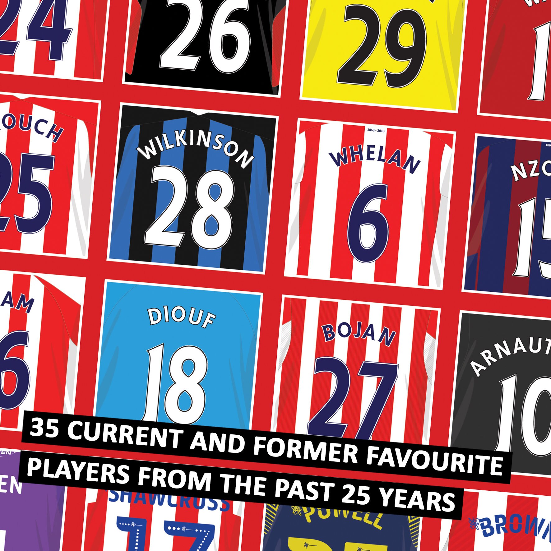 Stoke City 25 Years in the Potteries Legends Print Gifts - Etsy UK