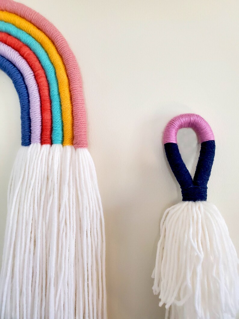 Large, Bright, Colorful Rainbow / Perfect for Nursery / Living Room ...