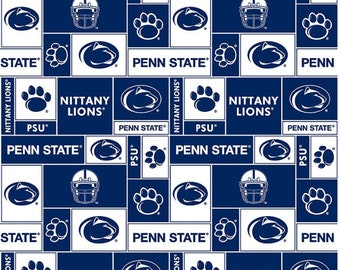 Penn state fabric | Etsy