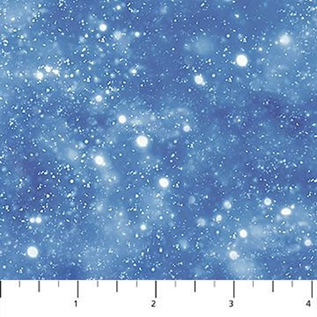 Hocus Pocus Galaxy Texture in Blue by Deborah Edwards for Northcott ...