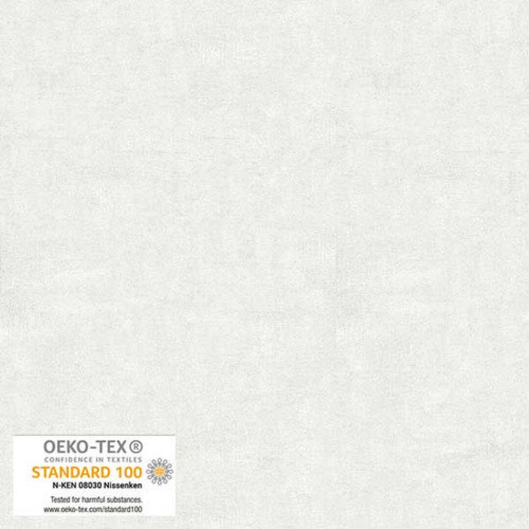 Melange Basic Tonal Blender in Ice White by Stof Fabrics for Blank ...