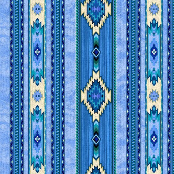 Country Blue Fabric - Etsy