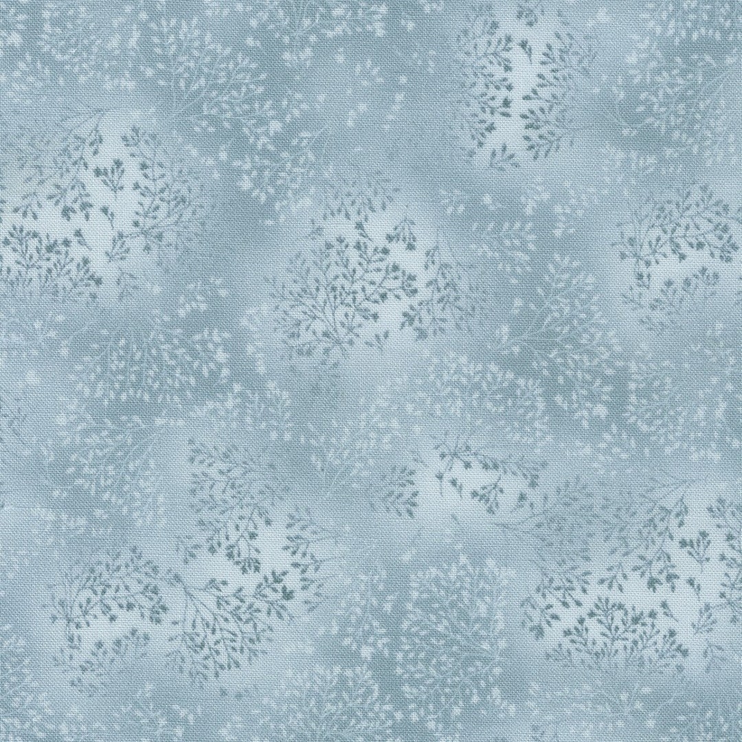 Fusions 7 in Pepper Silver Floral Leaf Branch by Robert Kaufman 44 ...