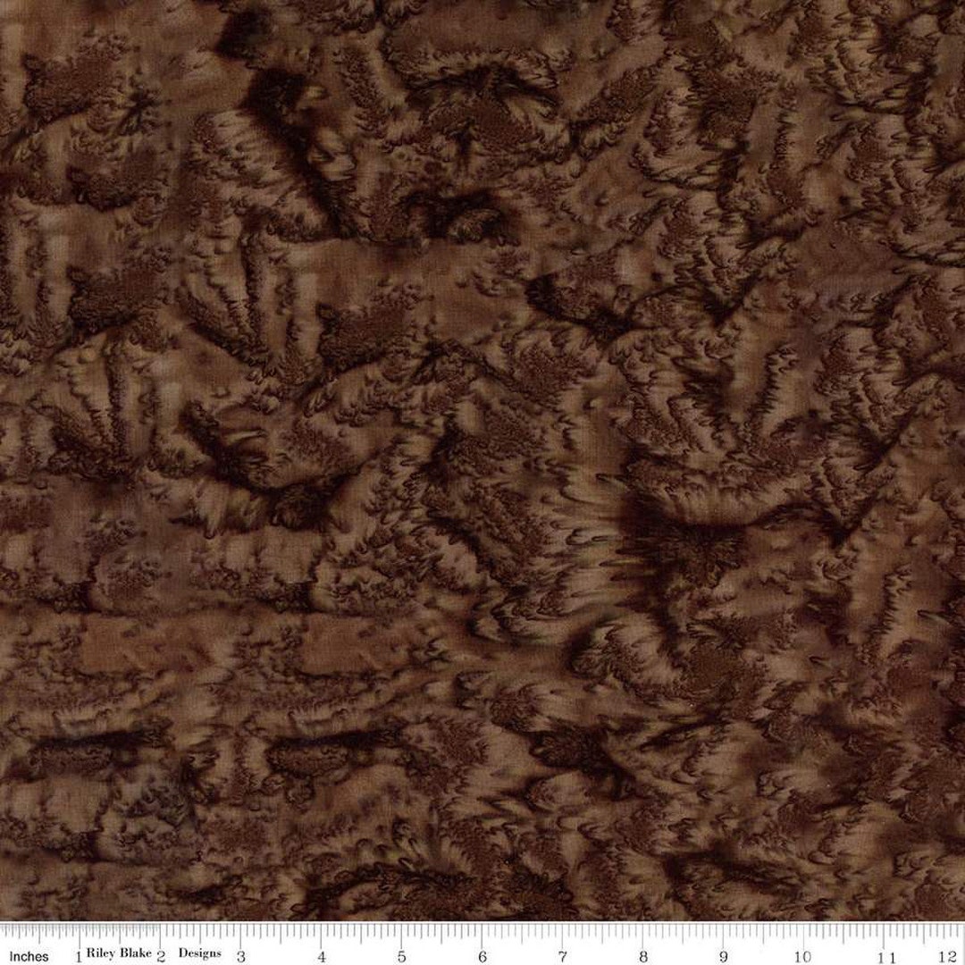 Expressions Batiks Hand-dyes Basic Texture Blender in Chocolate Brown ...