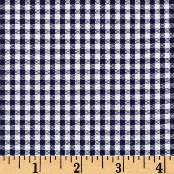 Navy Blue Gingham - Etsy