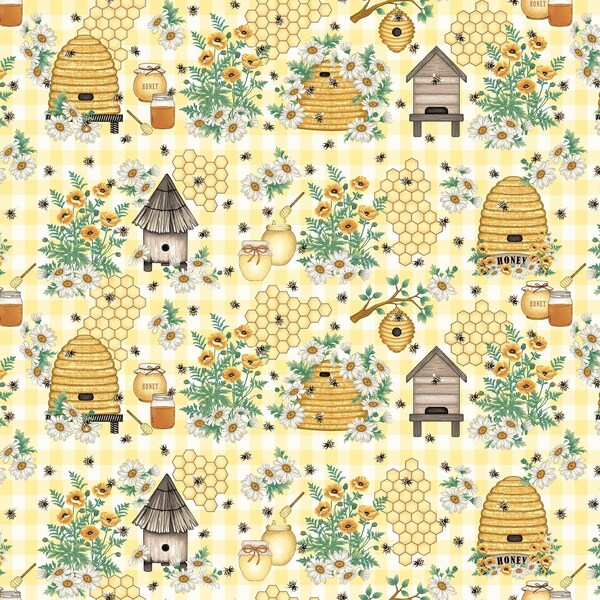 Beehive Fabric - Etsy